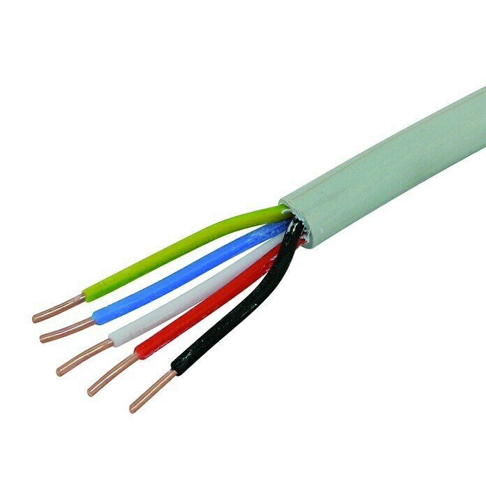 FG7 O M1 5 x 2,5 mm² 3LNPE (gris, au mètre, section droite du ...