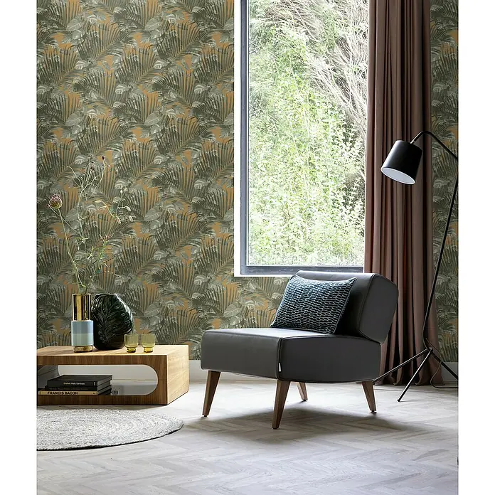 SCHÖNER WOHNEN-Kollektion Cosyliving Vliestapete TROPICAL Schattenblatt ...