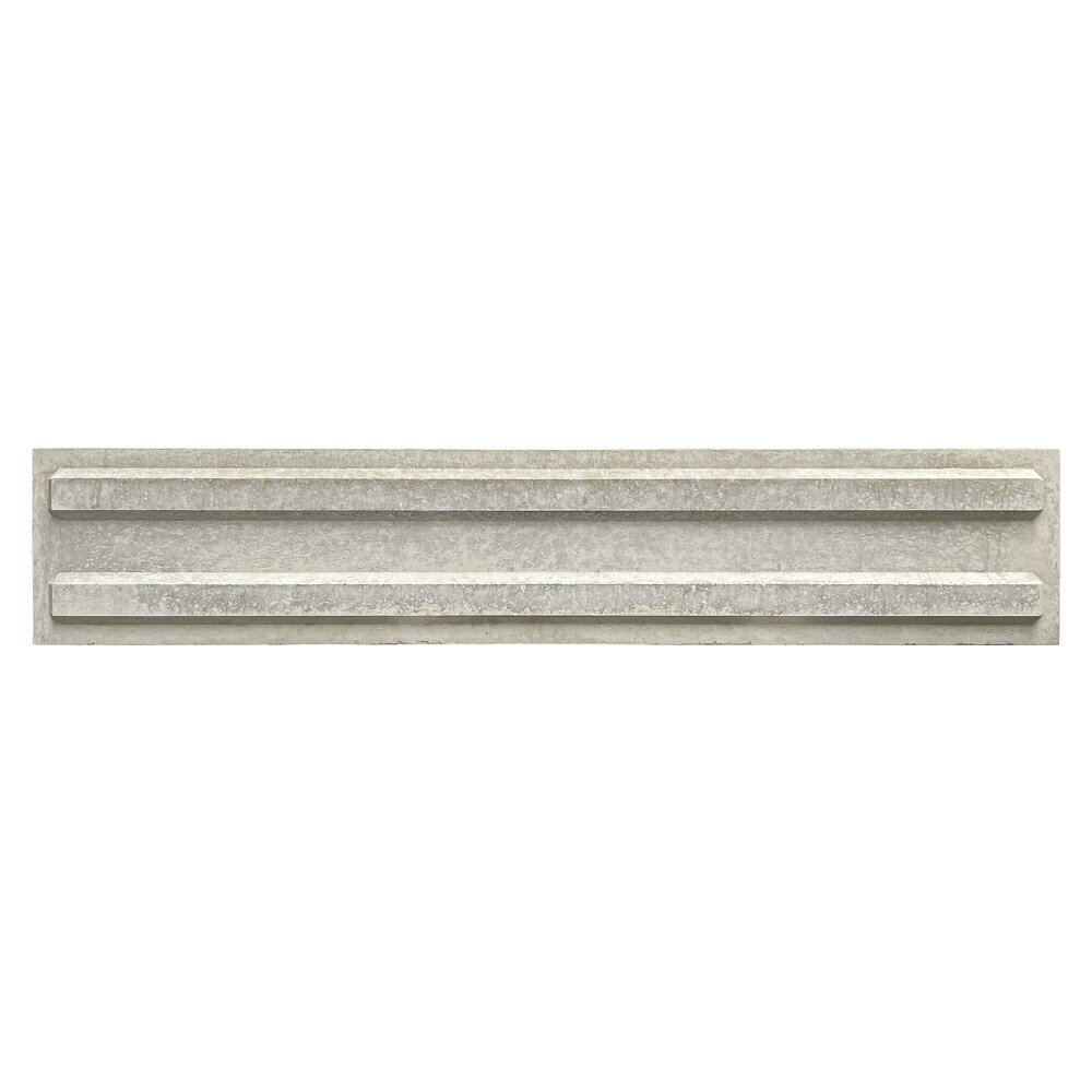 Beckers Betonzaun Zaunelement Standard Sockelplatte - 200 x 38,5 cm ...