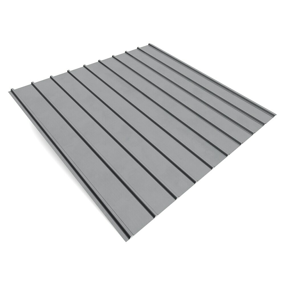 Metdach Abdeckplatte H12 - 120 cm x 90,6 cm x 0,35 mm, Silber online ...
