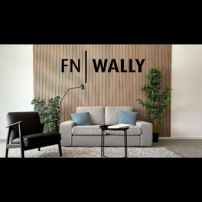 FN Neuhofer Wandpaneel Wally WA030 (Eiche Lamello, 2.670 x 118 x 12 mm ...