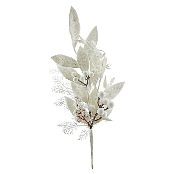 Ukrasne grane s dekorativnim bobicama (D x Š: 45 x 18 cm, Plastika ...