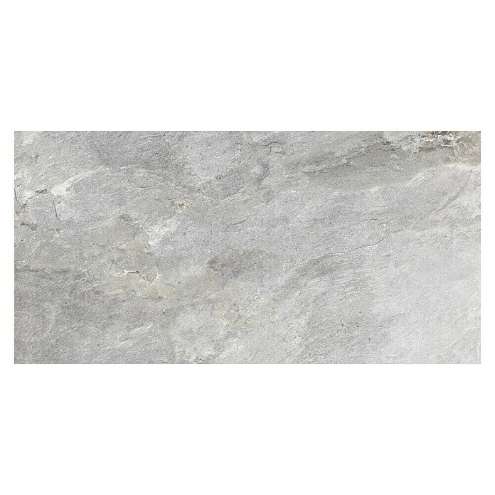 Piastrella in gres porcellanato Slate Grigio (60 x 120 cm, spessore: 9 ...