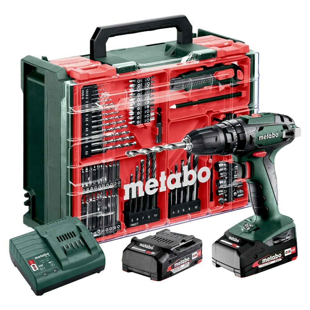 Metabo CAS 18V Akku-Schlagbohrschrauber-Set SB 18