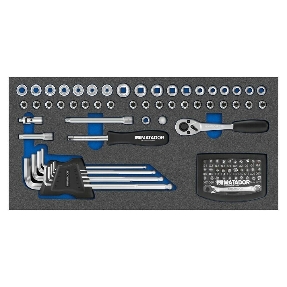 Matador Tool System Steckschlüsseleinsatz-Set - ¼″, 85 -tlg. online ...
