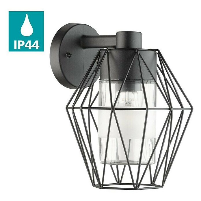 Eglo Vanjska zidna svjetiljka Canove (60 W, Boja kućišta: Crne boje ...