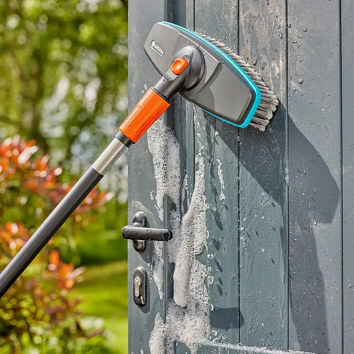 Gardena Waschburste Mit Teleskopstiel