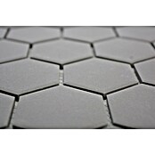Mozaïektegel Zeskant Uni CU HX137 (32,5 x 28,1 cm, Donkerbeige, Mat ...