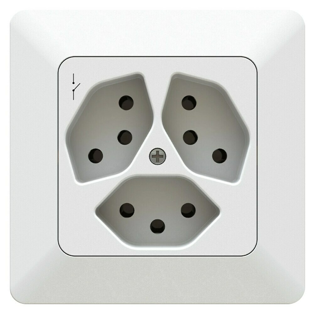 Max Hauri Steckdose modino priamos 3x Typ 13 1S UP kaufen