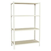 Simonrack Simonclick Metallregal Maderclick SuperPlus (H x B x T: 150 x 110 x 30 cm, Traglast ...