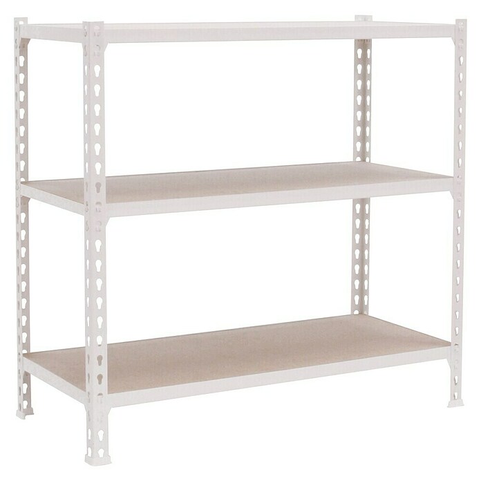 Simonrack Simonclick Metallregal Maderclick SuperPlus (H x B x T: 90 x 110 x 40 cm, Traglast pro ...