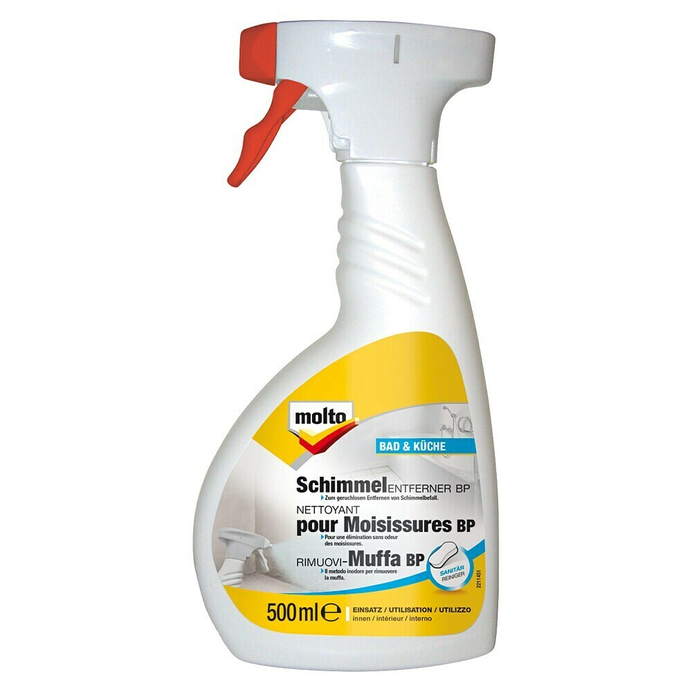 Molto Schimmel-Entferner BP - 500 ml, Sprühflasche online kaufen bei ...