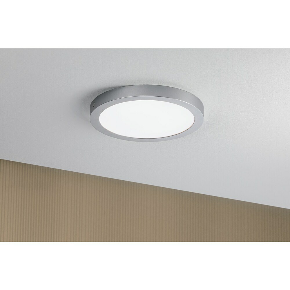 Paulmann LED-Panel rund Abia - 24 W, Chrom matt, Neutralweiß online ...