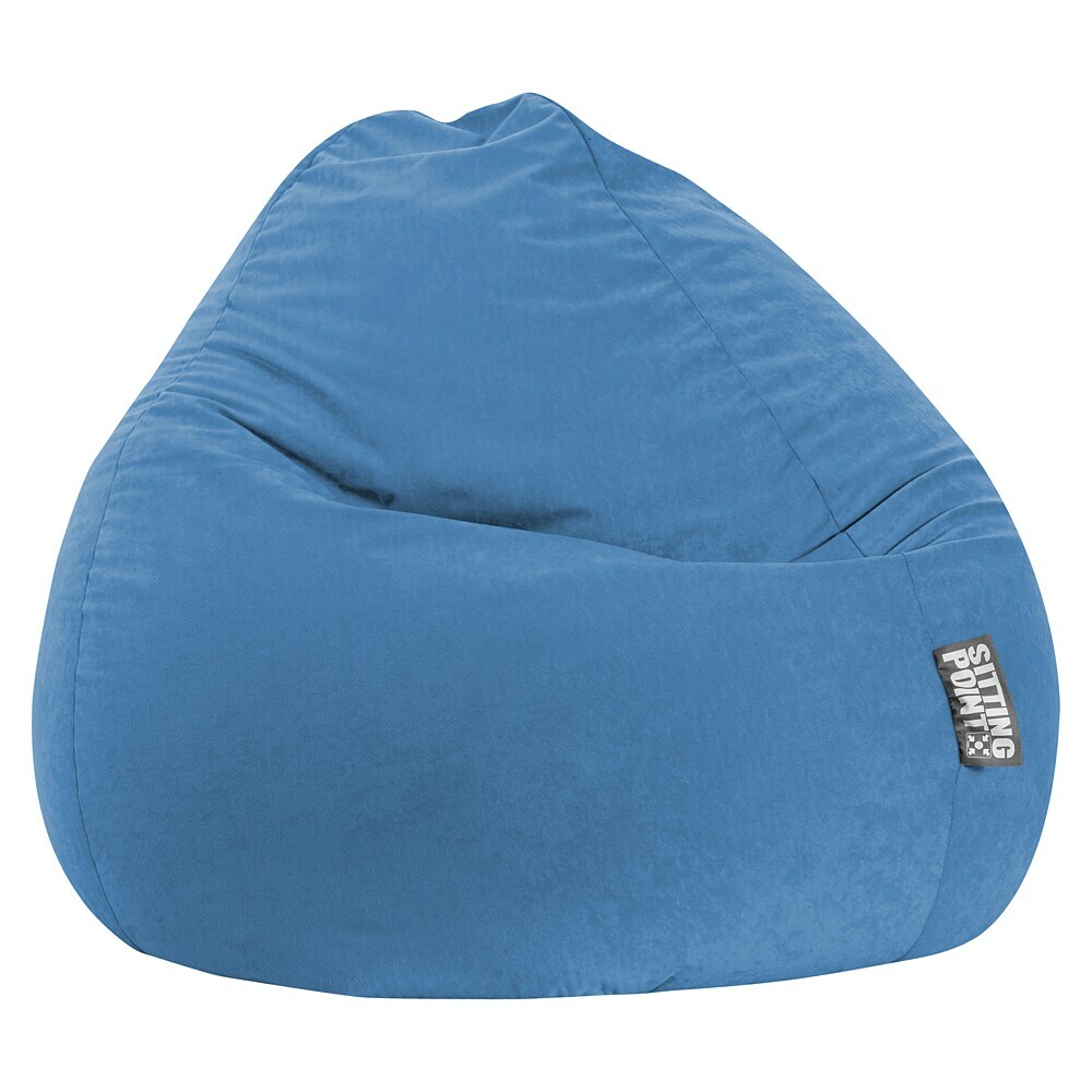 Sitting Point Sitzsack Beanbag Easy - XXL, Blau, 100 % Polyester online ...