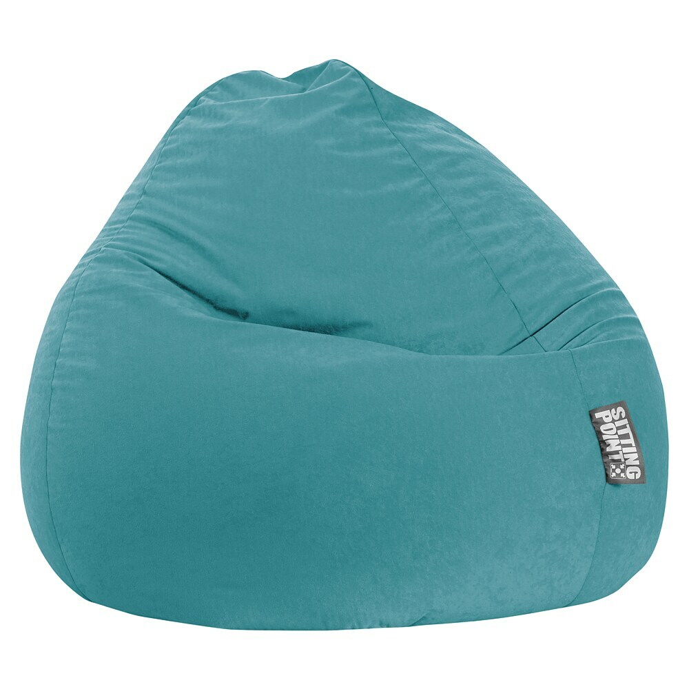 Sitting Point Sitzsack Beanbag Easy - XXL, Smaragd, 100 % Polyester ...