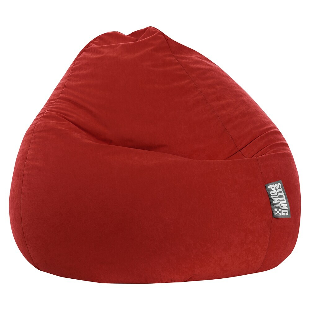 Sitting Point Sitzsack Beanbag Easy - XXL, Rot, 100 % Polyester online ...