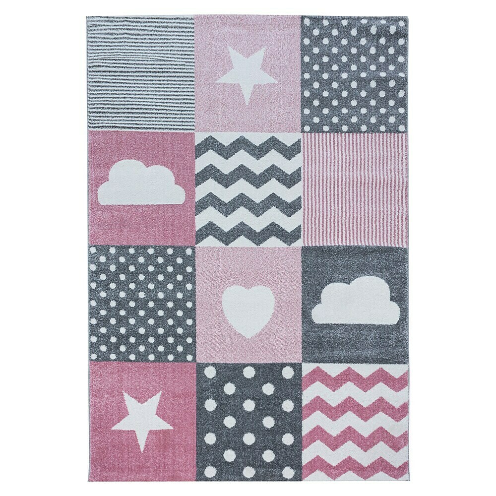 Kinderteppich Kids 0620 - Pink, 290 x 200 cm, 100 % Polypropylen online ...