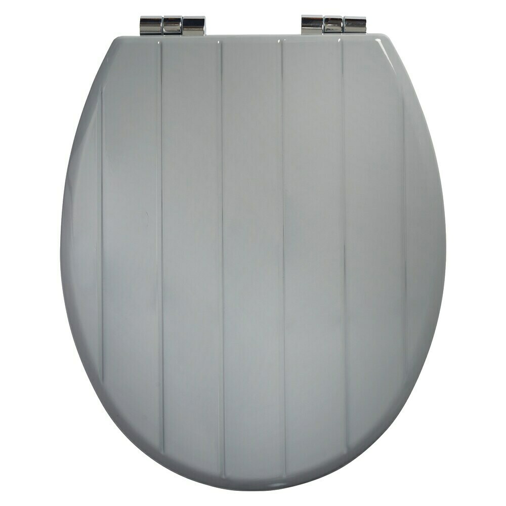 Bemis WC-Sitz Cottage - Holz, Grau, Mit Absenkautomatik online kaufen ...