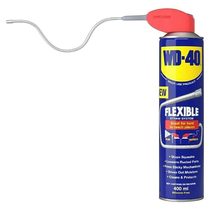 WD-40 Sprej za podmazivanje s fleksibilnom cjevčicom (400 ml) | BAUHAUS