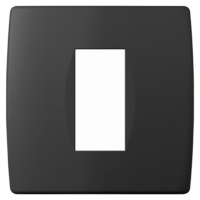 TEM Čatež Okvir Soft za modularne utičnice i prekidače (Crna, Plastika ...