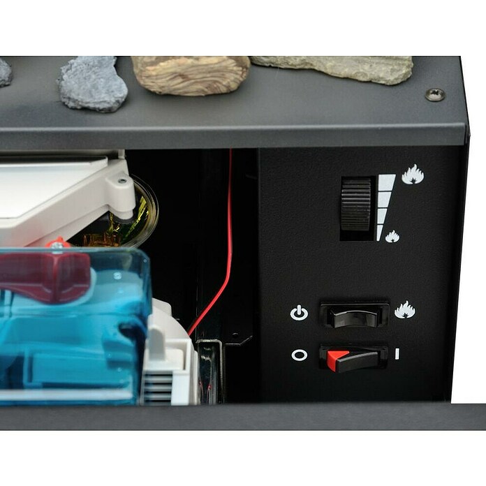 Dimplex Chimenea eléctrica Juneau XL (Negro, L x An x Al: 33 x 72 x 35 ...