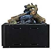 Dimplex Chimenea eléctrica Juneau XL (Negro, L x An x Al: 33 x 72 x 35 ...