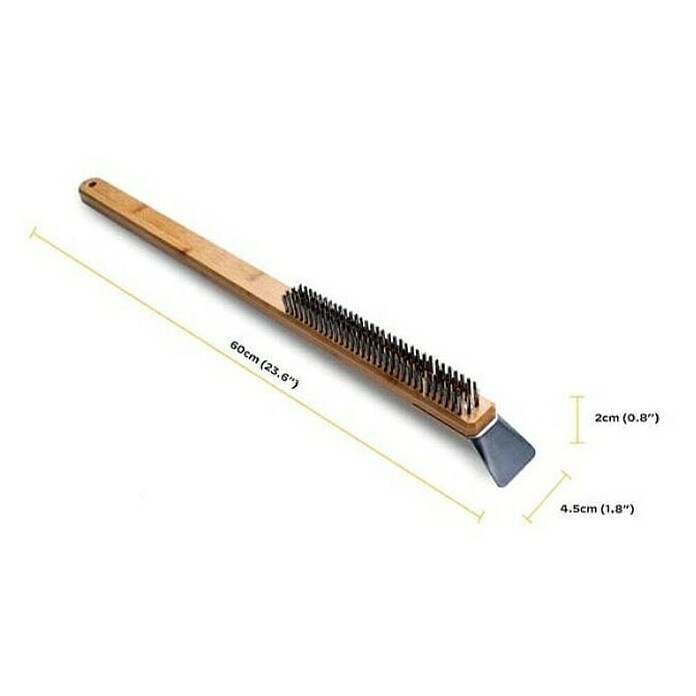 Ooni Četka za čišćenje peći za pizzu (Dodatna oprema: Strugalo) | BAUHAUS