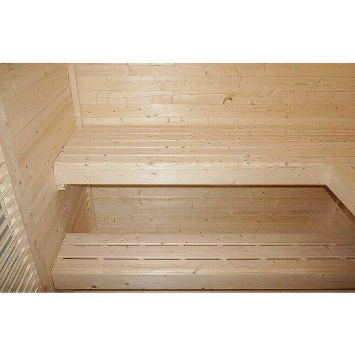 Sanotechnik Finska savna Vaasa (Do x Š x V: 202,4 x 172,4 x 201,4 cm, 8 kW) | 4146 - Element ...