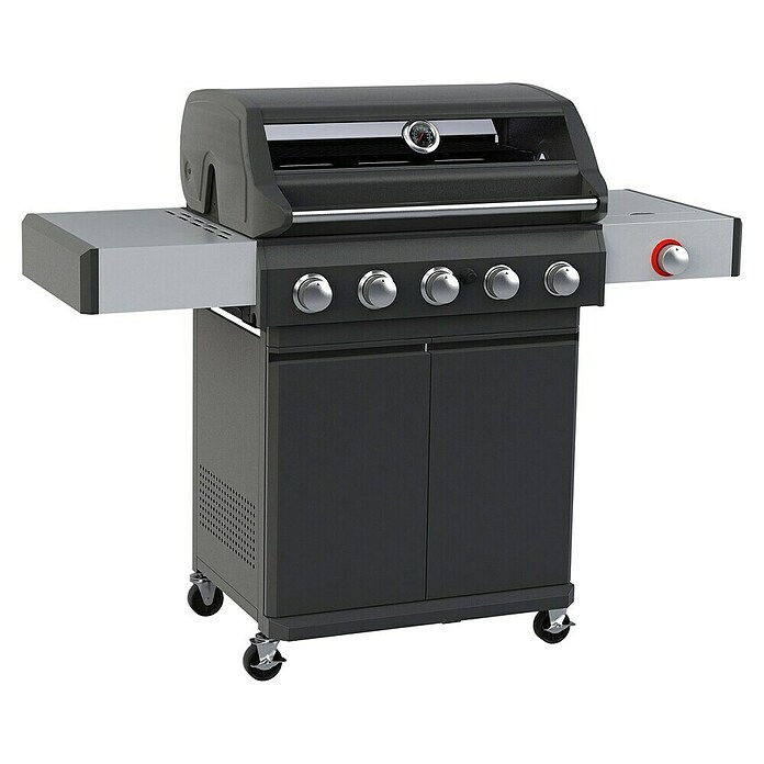 Grillstar Gasgrill Powerburner 550-1 (Grillfläche (B x T): 70 x 41 cm ...