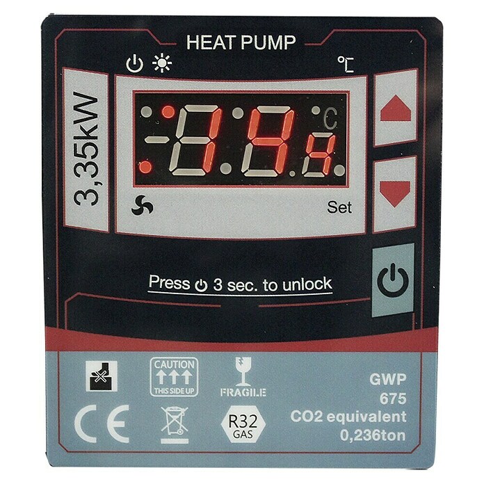 KWAD Wärmepumpe Splash (Geeignet für: Wassererwärmung, Passend für ...