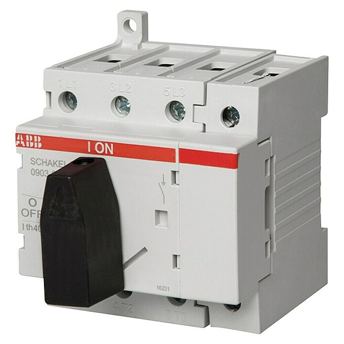 ABB Hoofdschakelaar 4-polig (Grijs, 40 A) | BAUHAUS