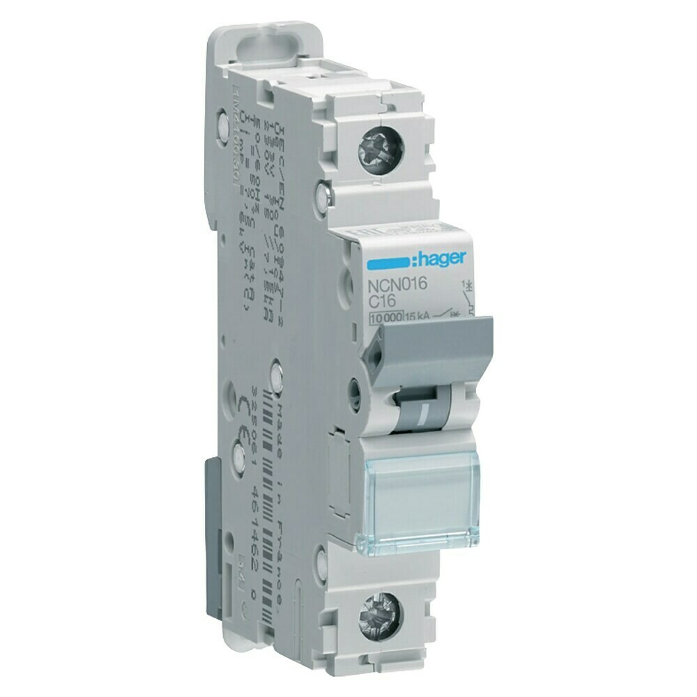 Hager Leitungsschutzschalter NCN 016 / C16