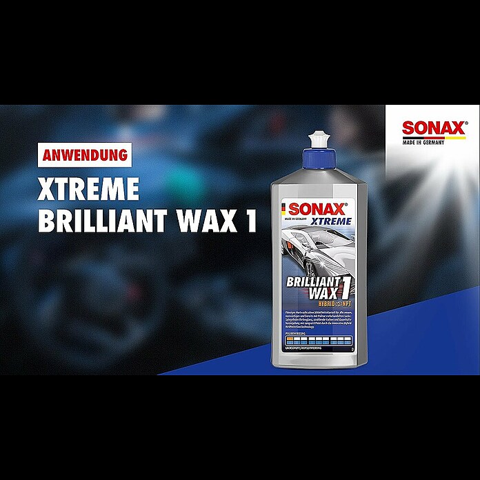 Sonax Vosak za automobile (250 ml, Visokog sjaja) | BAUHAUS