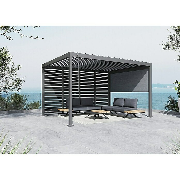 Sunfun Loungemöbel-Set Lumar/Milos L (12 -tlg., Aluminium/PVC/Fiberglas ...