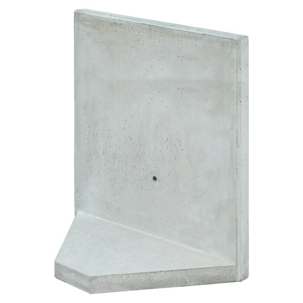 Diephaus L-Stein Ecke - 100 cm, 100 cm, Stärke: 5 cm, Grau online ...