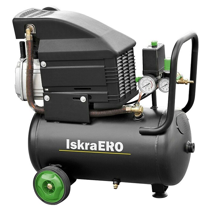 Iskra ERO Kompresor (1.500 W, Maksimalni tlak: 8 bar, 24 l) | BAUHAUS