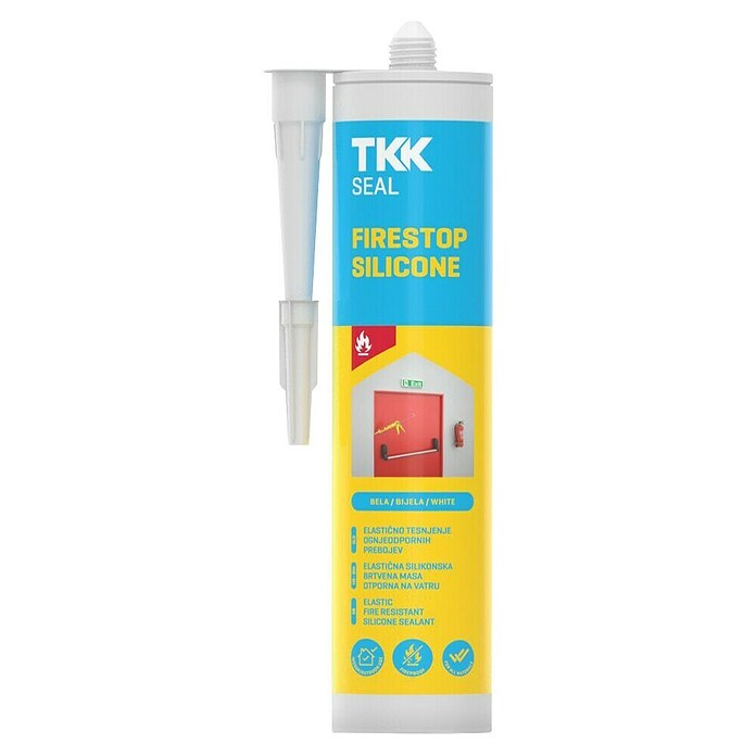 Silikon otporan na visoke temperature Firestop (Bijela, 300 ml) | BAUHAUS
