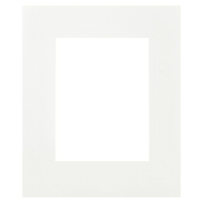Nielsen Passepartout MSK Natur (Weiß, 50 x 60 cm, Bildformat: 30 x 40 ...