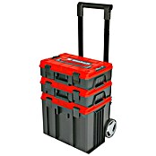 Einhell Systemkoffer E-Case Tower (L x B x H: 45 x 41,2 x 69,1 cm, Polypropylen, Traglast: 120 ...