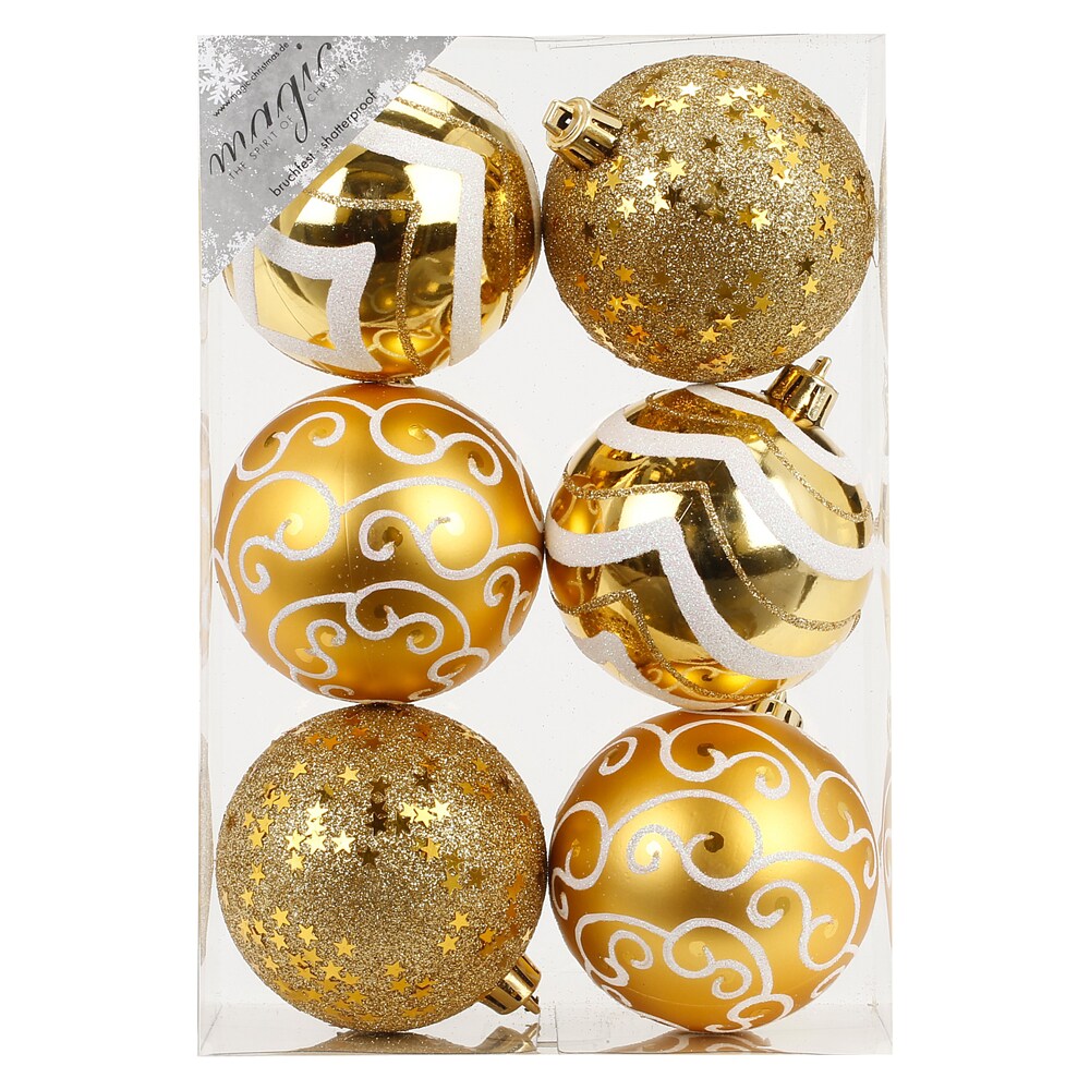 Faszinierend Weihnachtskugeln Gold Depot Bilder