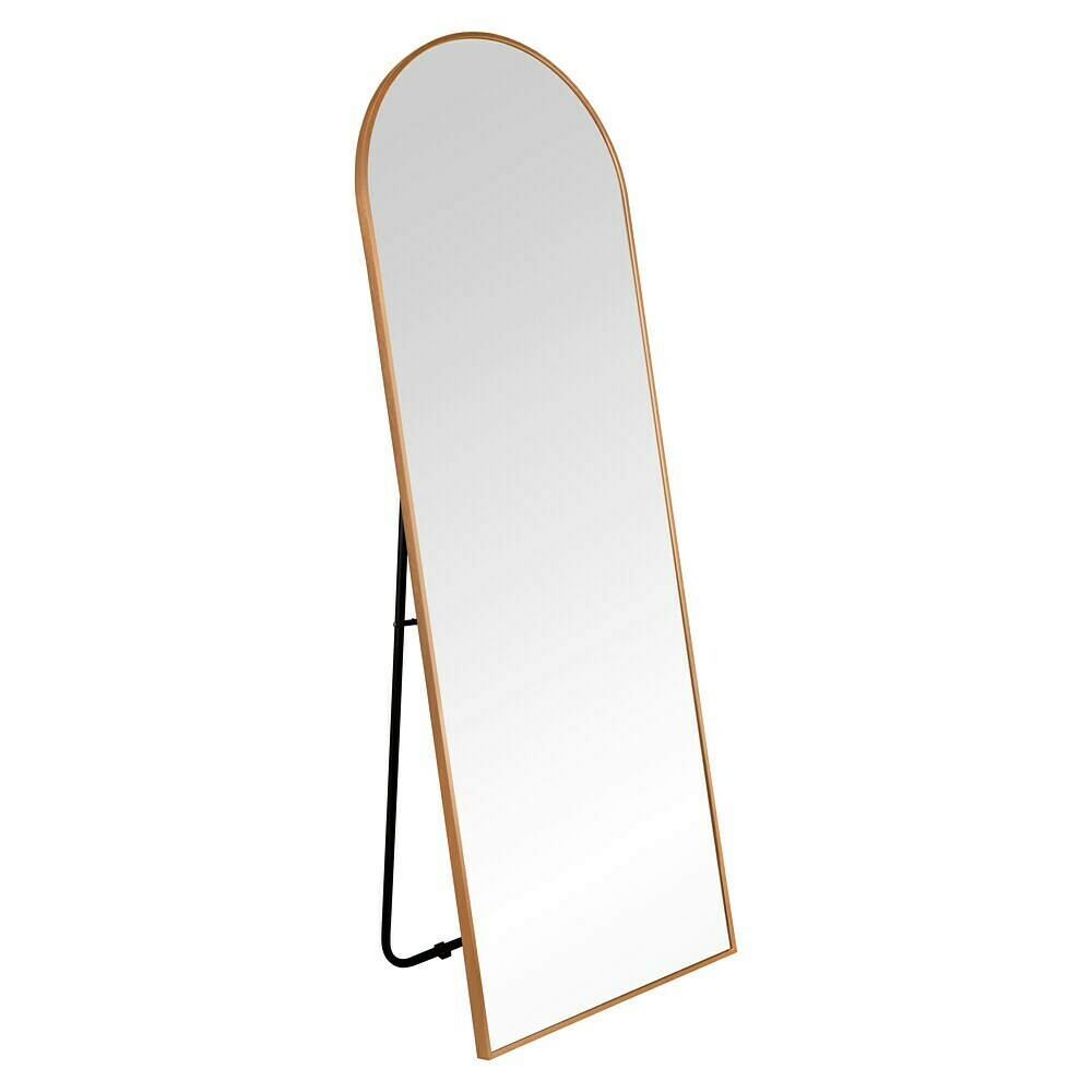 Standspiegel Mira - 57 x 160 cm, Gold, Metall online kaufen bei BAUHAUS