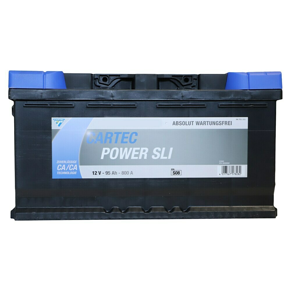 Cartec Autobatterie Power SLI 95 AH 800A - 95 Ah, 12 V online kaufen ...