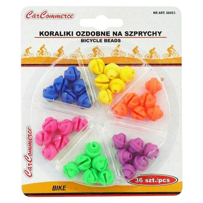 Dekorativni izdelek za napere (Plastika, Večbarvno, Okrogle oblike, 36 ...