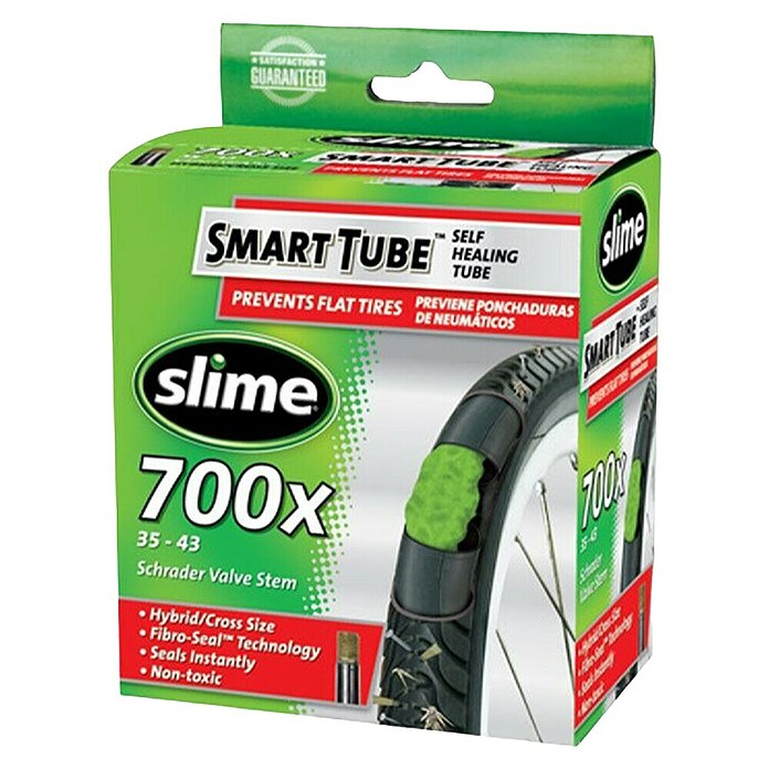 Slime Zračnica za kolo 700c (26" x 1,75 do 2,125, Avtomobilski ventil ...