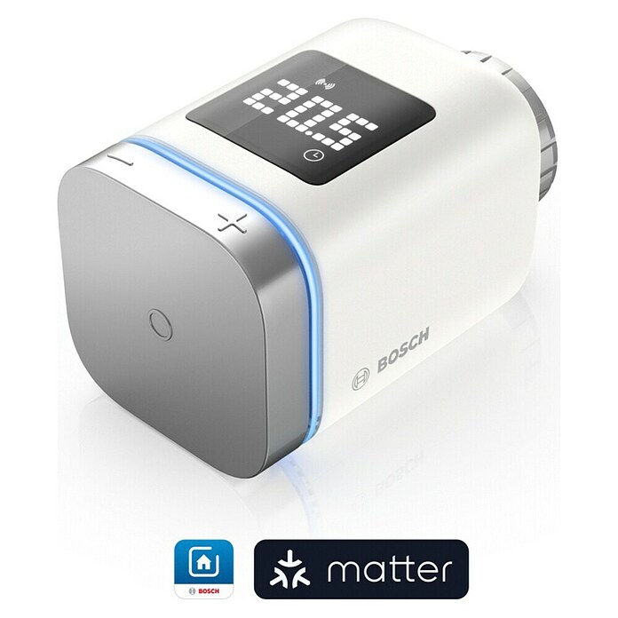 Bosch Smart Home Heizkörper-Thermostat II [+M] Matter (M30 x 1,5 mm ...