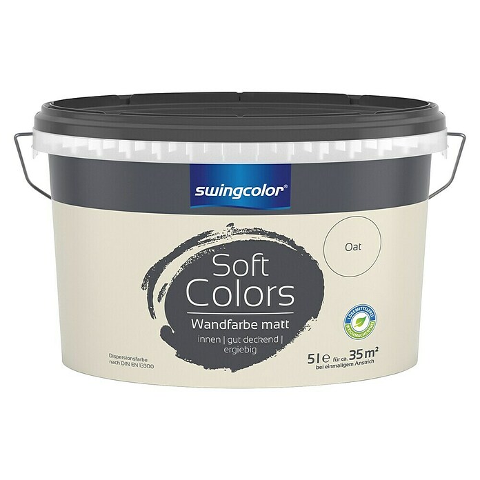 swingcolor Soft Colors Wandfarbe (Oat, Matt, 5 l) | BAUHAUS