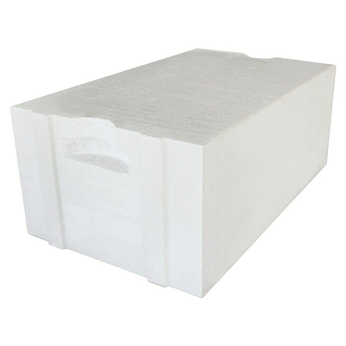 Porenbetonstein PP2 (60 x 42,5 x 24,9 cm, Klasse 2, Rohdichte: 0,35 kg ...