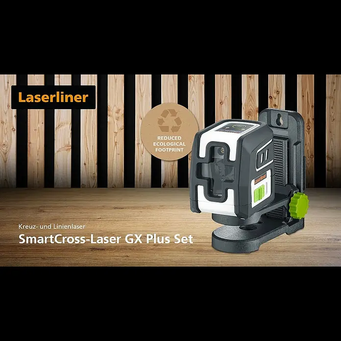 Laserliner Kreuzlinienlaser SmartCross-Laser GX Plus Set - Max ...