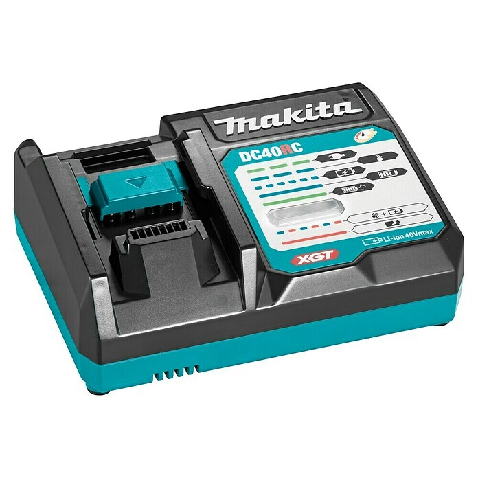 Makita XGT 40V max. Akumulatorski polnilnik DC40RC (Ustrezno za: Makita ...