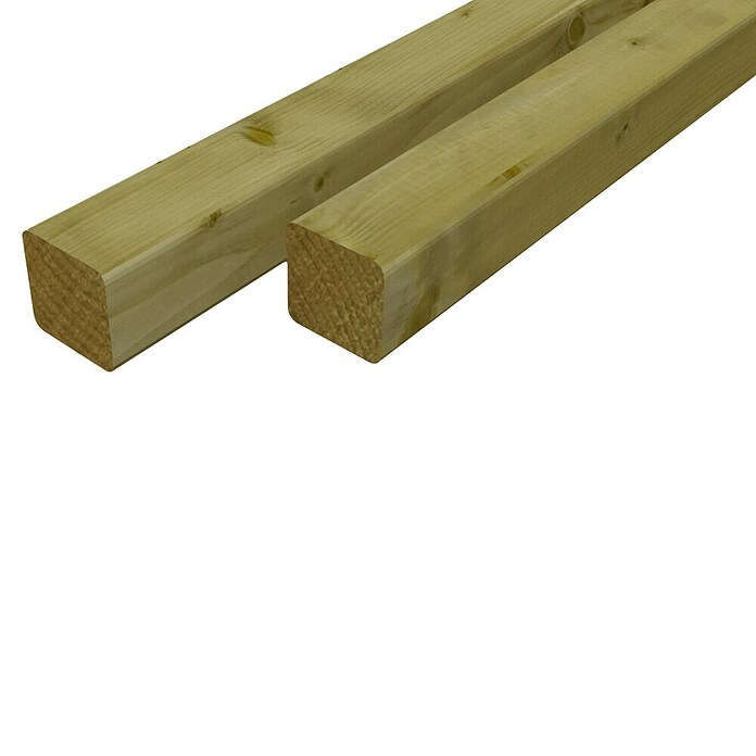 Leseni steber (Les, Gladko skobljano, 9 x 9 x 240 cm) | 7414 ...